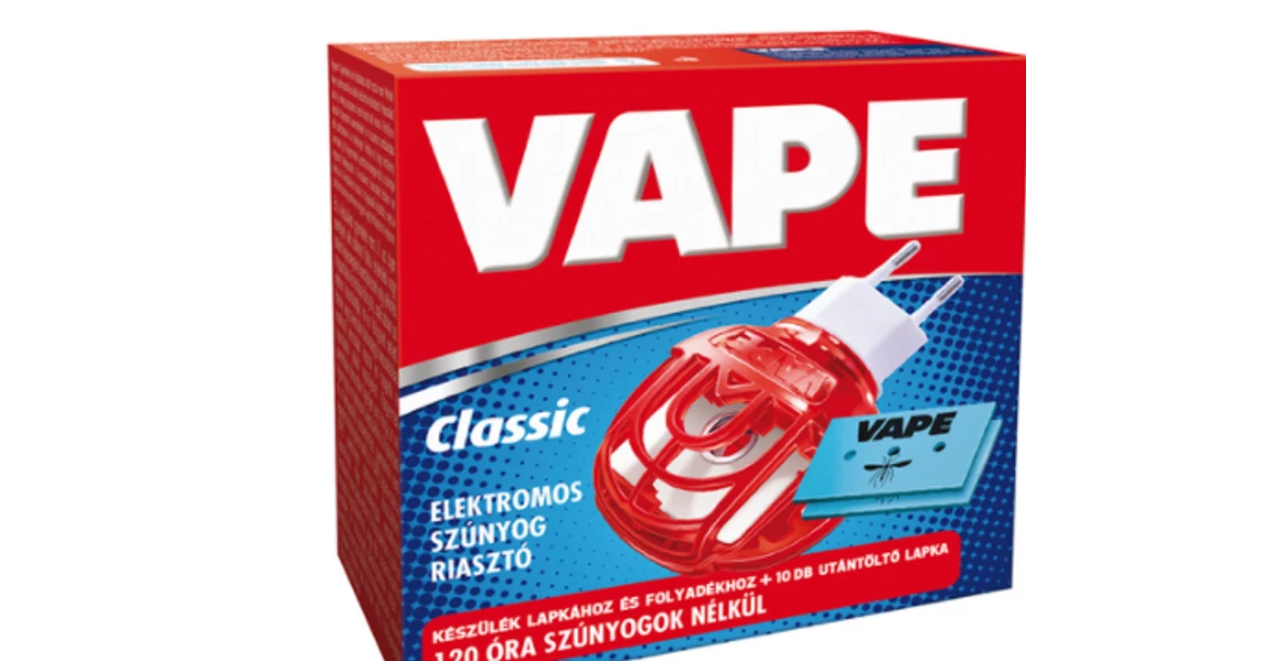 Vape elektromos szúnyogriasztó készülék lapkás